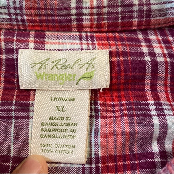 Wrangler | Tops | Wrangle Button Down Shirt Sz Xl | Poshmark